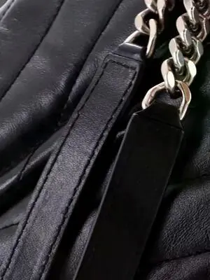 Saint Laurent Loulou Matelassé Chevron Leather Shoulder Bag