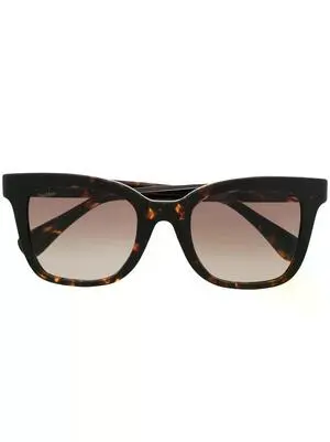 Max Mara Tortoiseshell Gradient Lenses Sunglasses - Brown