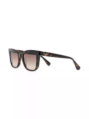 Max Mara Tortoiseshell Gradient Lenses Sunglasses