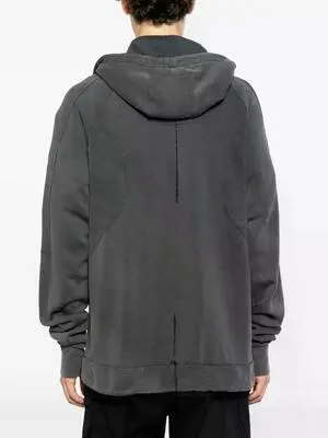 THOM KROM Panelled Zip-fastening Hoodie