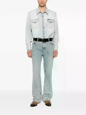 Amiri Western-style Denim Shirt