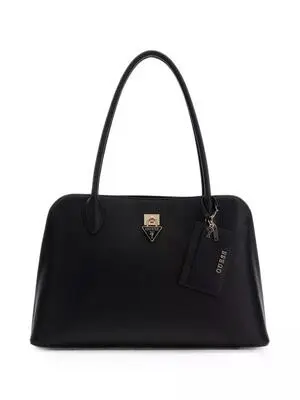 Guess Patsie Saffiano-effect Tote Bag - Black