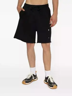 Palm Angels Logo-patch Drawstring Shorts