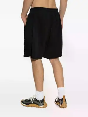 Palm Angels Logo-patch Drawstring Shorts