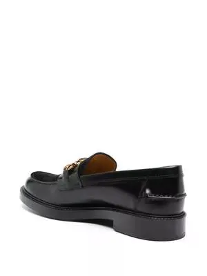 TOD'S Buckle-detail Leather Loafers