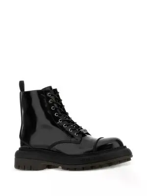 Givenchy Lace-up Leather Boots