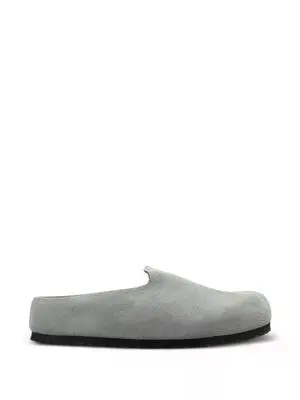 BIRKENSTOCK Amsterdam Wrapped Flat Mules - Grey