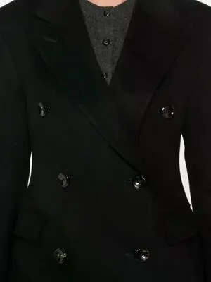 Tagliatore Double-breasted Peak-lapel Coat