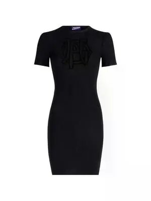 JEAN PAUL GAULTIER Short-sleeve Mini Dress - Black