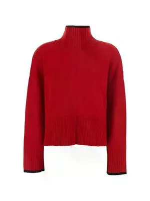 Pinko Ribbed High-neck Sweater