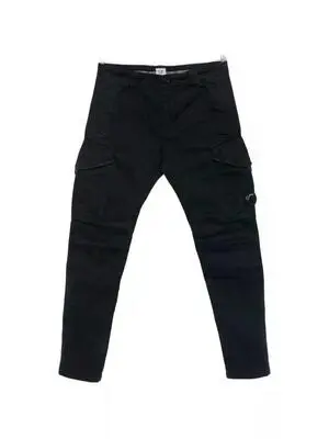 C.P. COMPANY Lens-detail Cargo Pants - Blue
