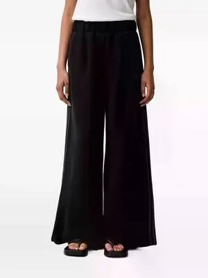 Adidas Sst 2.0 Logo-print Wide-leg Track Pants - Black