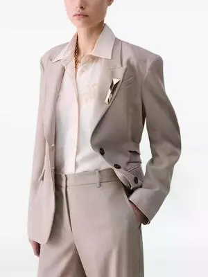 Liu Jo Mélange Blazer With Buckles