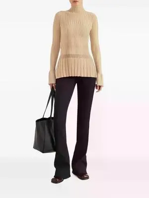 Proenza Schouler Rosario Top In Textured Merino Wool