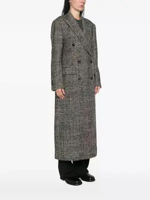 Tagliatore Caitlyn Check-pattern Double-breasted Coat