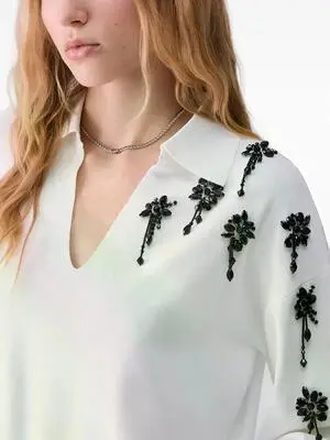 Liu Jo Sweater With Jewel-embroidery