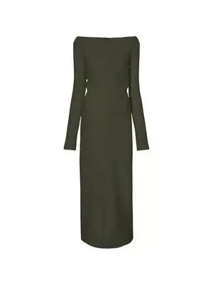 Proenza Schouler Yara Dress In Bi-stretch Suiting