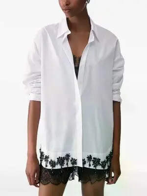 Liu Jo Poplin-shirt With Embroidery