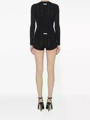 Elisabetta Franchi Knit Openwork Cardigan