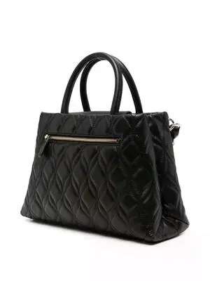 Guess Quilted Tote Bag With Chain Detail