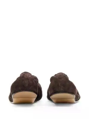 MAISON MARGIELA Anatomic Suede Ballet Flats