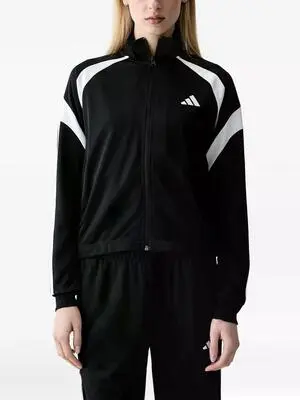 Adidas Logo-print Zip-up Tracksuit