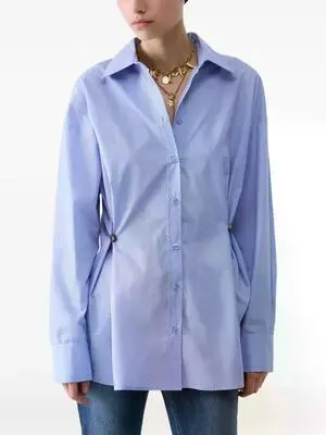 Liu Jo Poplin Shirt - Blue
