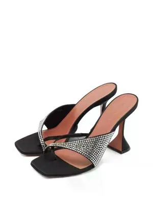 Amina Muaddi Shiona Heeled Sandals