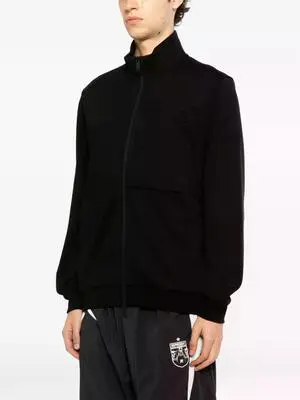 Moncler Logo-embroidered Jacket - Black