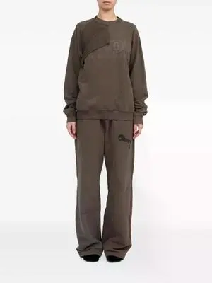 MAISON MARGIELA Trompe L'oeil Numeric-print Sweatshirt