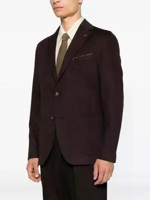 Eleventy Single-breasted Notched-lapels Blazer