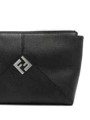 Fendi Lui Ff-logo Clutch Bag