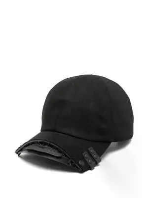INNERRAUM Distressed Panelled Baseball Cap