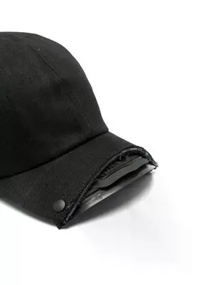 INNERRAUM Distressed Panelled Baseball Cap
