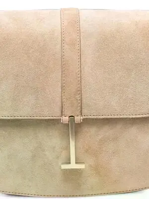 TOM FORD T-bar Suede Crossbody Bag
