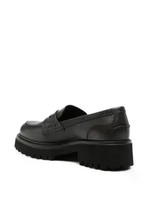 GUGLIELMO ROTTA Chunky-sole Leather Loafers