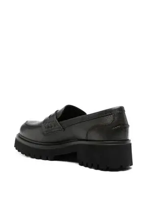 GUGLIELMO ROTTA Chunky Sole Leather Loafers