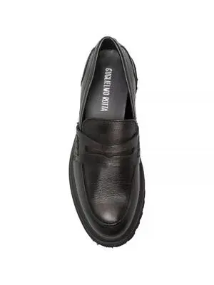 GUGLIELMO ROTTA Chunky Sole Leather Loafers