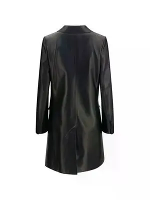 TOM FORD Double-breasted Calf Leather Coat