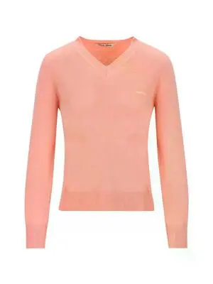 Miu Miu V-neck Wool Cardigan