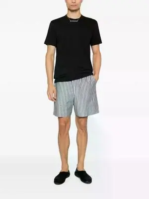 Comme Des Garçons Logo-print Cotton T-shirt - Black
