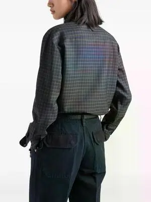 Prada Checked Wool Shirt