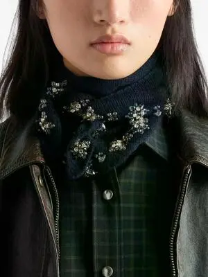Prada Checked Wool Shirt