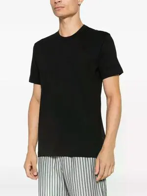 Comme Des Garçons Logo-print Cotton T-shirt - Black