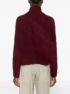 LISA YANG Sadie Ribbed-knit Zip-up Cardigan