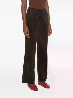 CAMBIO Amelie Corduroy Trousers - Brown