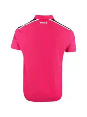 BOSS Logo-print Short-sleeve Polo Shirt