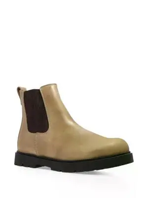 BIRKENSTOCK Highwood Leather Chelsea Boots - Neutrals