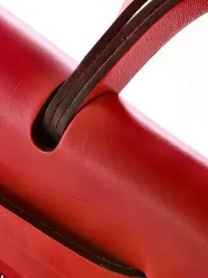 Hermès Herbag Zip Berline Vache Canvas And Leather 31 Shoulder Bag