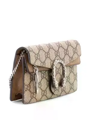 Gucci Dionysus Gg Coated Canvas Super Mini Crossbody Bag